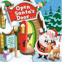 Santa's Workshop: Chunky Lift a Flap Board Book - Walmart.com