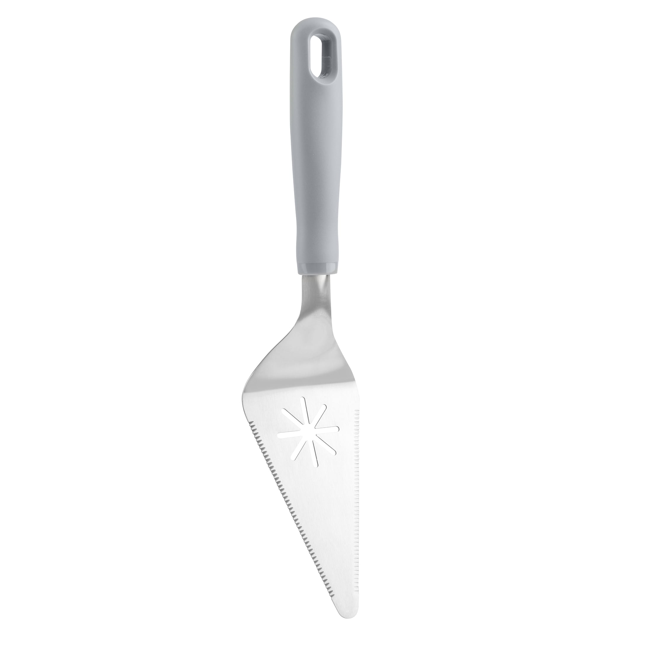 Mainstays Stainless Steel Cake and Pie Server, Grey, Cake and Pie ...