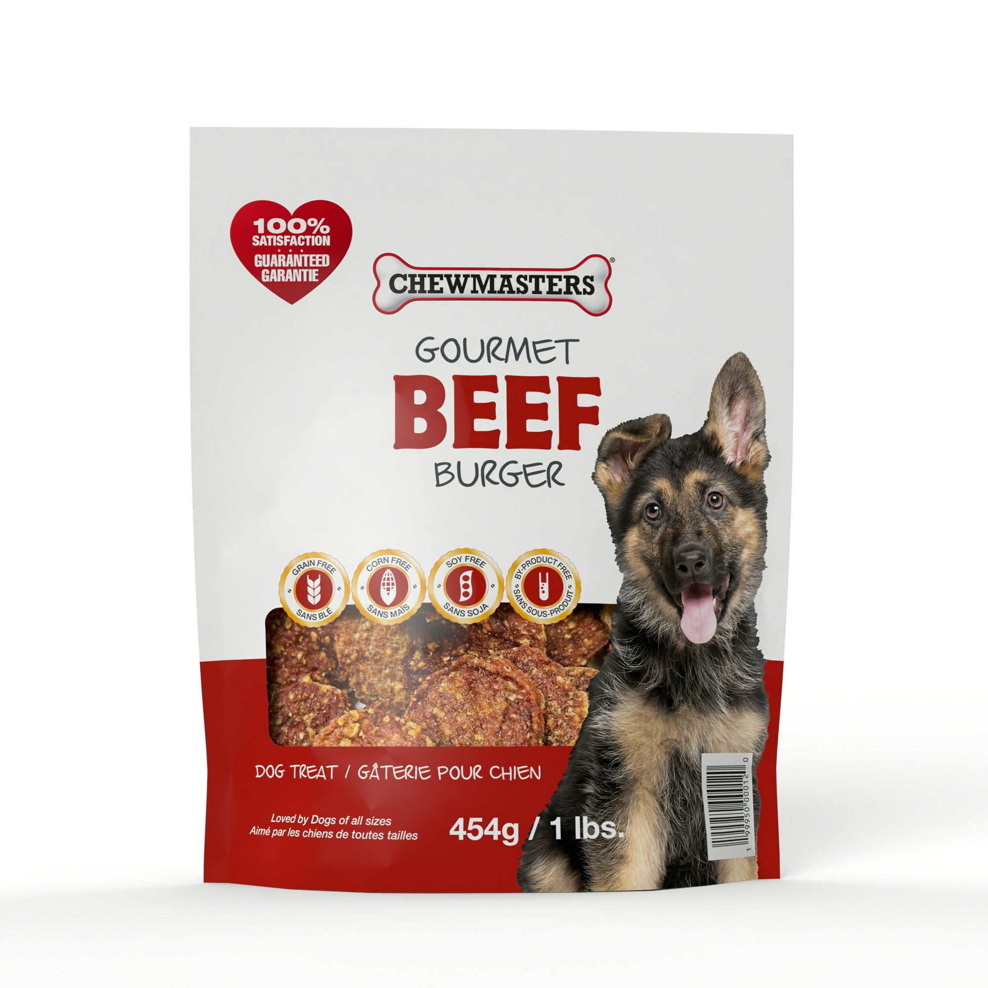 Click here for Chewmasters 454gr Beef Burgers - Dog Treats 454g prices