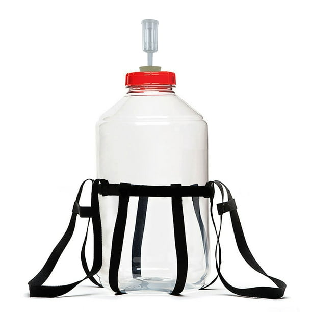 Fermonster Carboy Carrier, 7 Gal Fermonster Carboy, #10 Stopper, And Econolock Airlock - Walmart.com