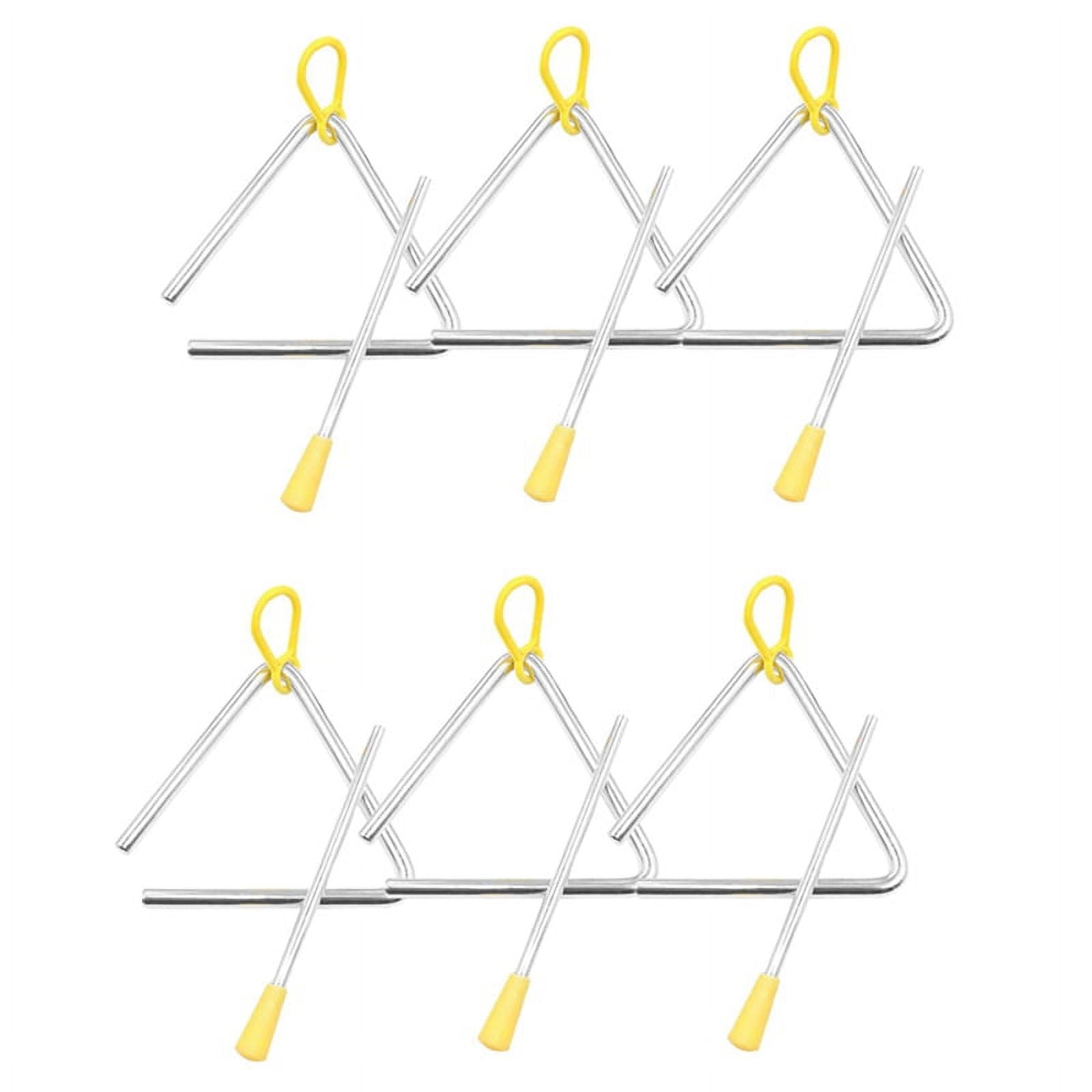 Instrumento Musical para Niños de Mano con Percusión Triángulo con 6 ...