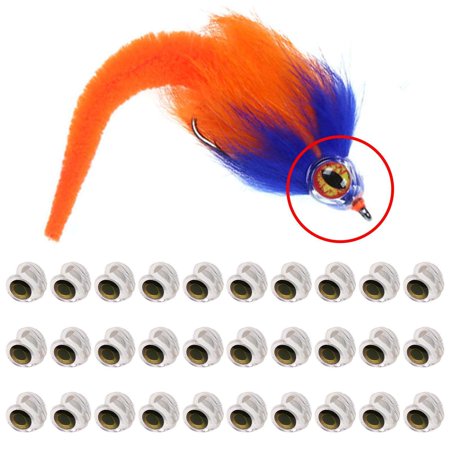 destyer 30 Pieces Fly Tying Fish Mask Make Streamer Saltwater Realistic ...