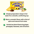 Chupa Panza Herbal Tea with Ginger, Pineapple, Flaxseed & Cinnamon, 30 ...