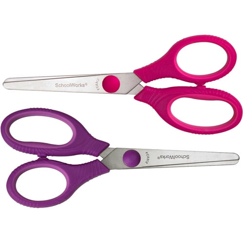 Fiskars 5" Scissors, 2-Pack, Available in Multiple Colors - Walmart.com ...