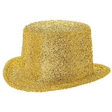 SEQUIN TOP HAT-GOLD - Walmart.com
