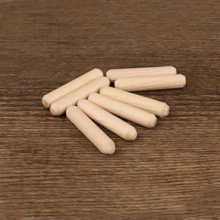 Volkmi 100pcs M6/M8 Wood Pin Bolts Round Cork Cork Twill Wood Dowel ...