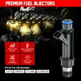 6Pcs Fuel Injectors 25313185 for for Oldsmobile Bravada 4.2L 2002-2004 ...