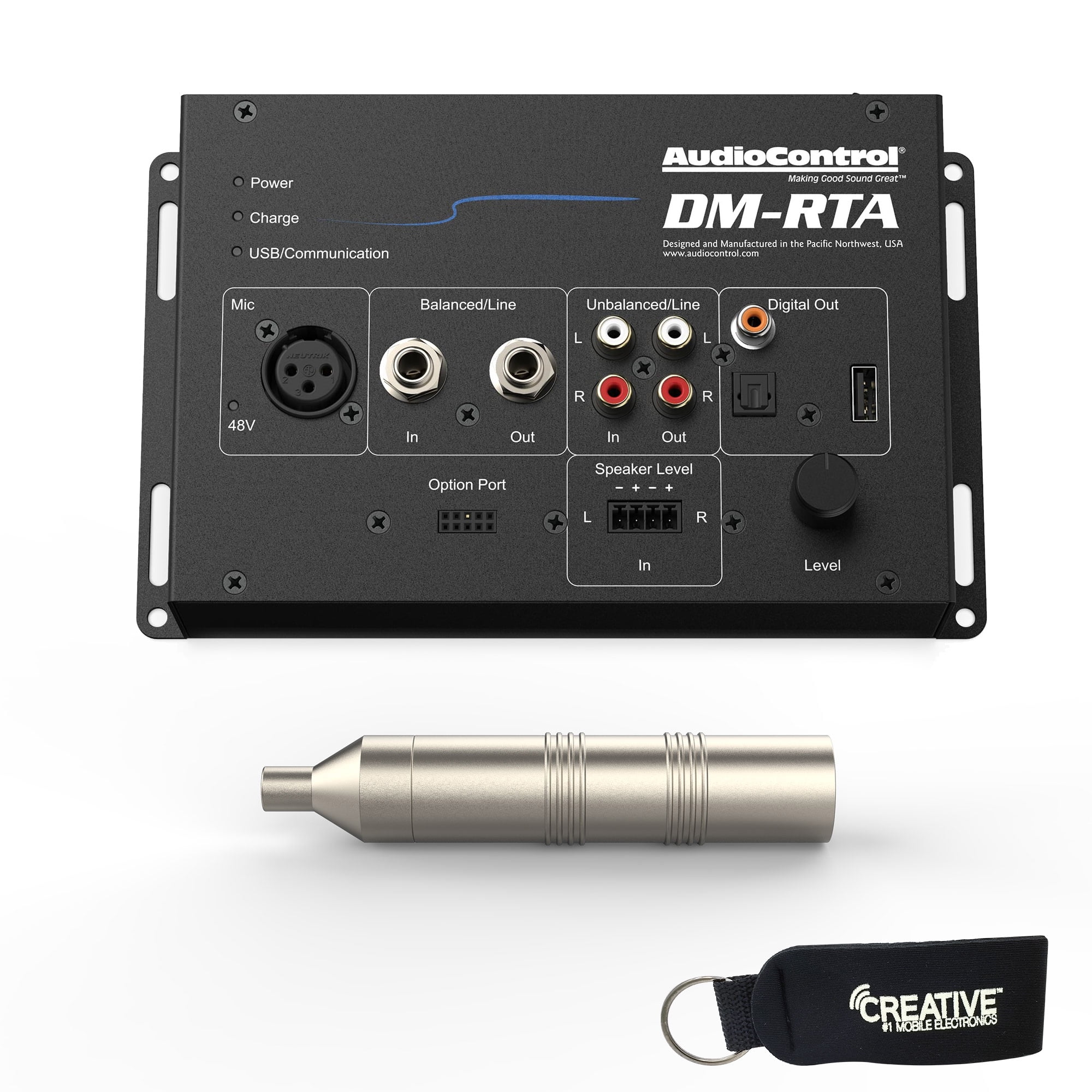 AudioControl DM-RTA with CM-10 Microphone - Real Time Analyzer and ...