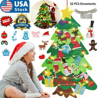 Christmas Tree Board Set 3.2 FT Preschool Xmas Themed Storytelling ...