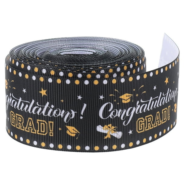 Ribbon Graduation Ribbons Gift Wrapping Grad 2022 Congrats Present ...