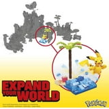 MEGA Pokemon Pikachu's Beach Splash Construction Set Play Kit (79 ...