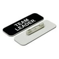 All Quality Team Leader 1 x 3" Name Tag, Black (3 Pack) - Walmart.com