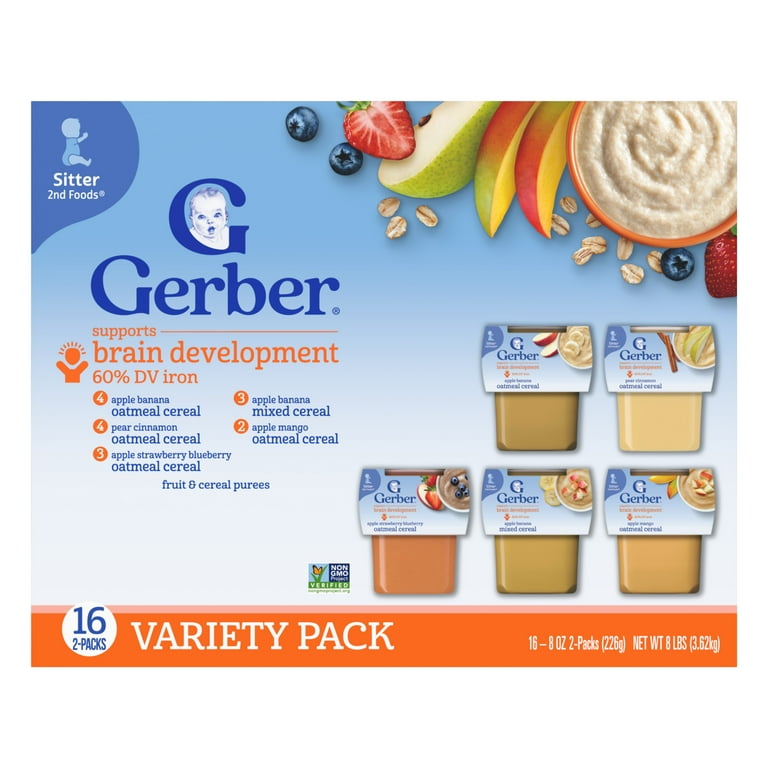 Gerber Babyvoeding Smaken Lijst