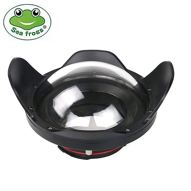 Seafrogs WA-005-B Optical Acrylic 40M/132FT 6" inch Wide Angle Dome ...