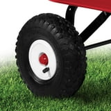 Radio Flyer, Big Red Classic ATW Metal Wagon, All-Terrain Air Tires ...