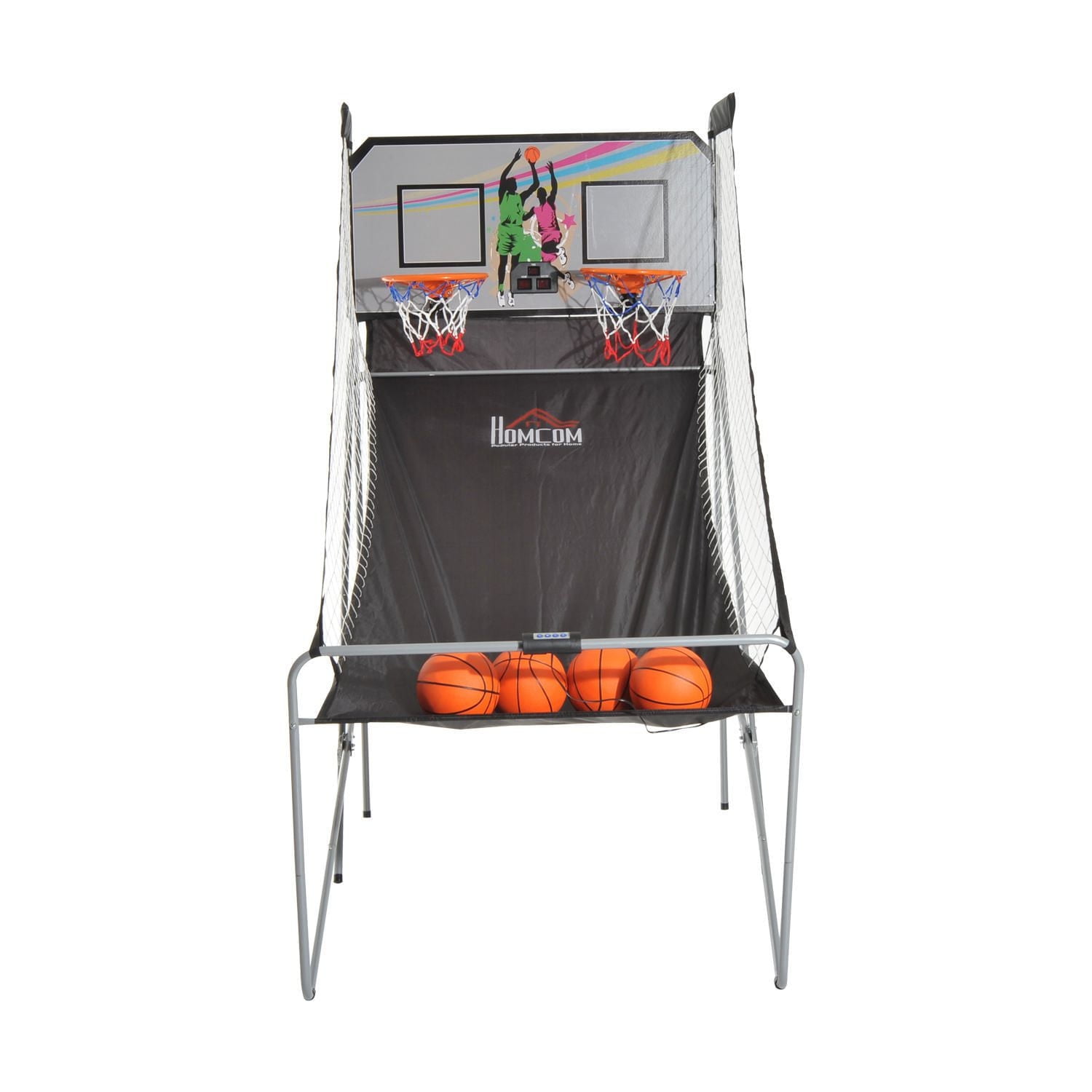 Click here for Homcom Double Shot Arcade Basketball Game 80.7 X 4... prices
