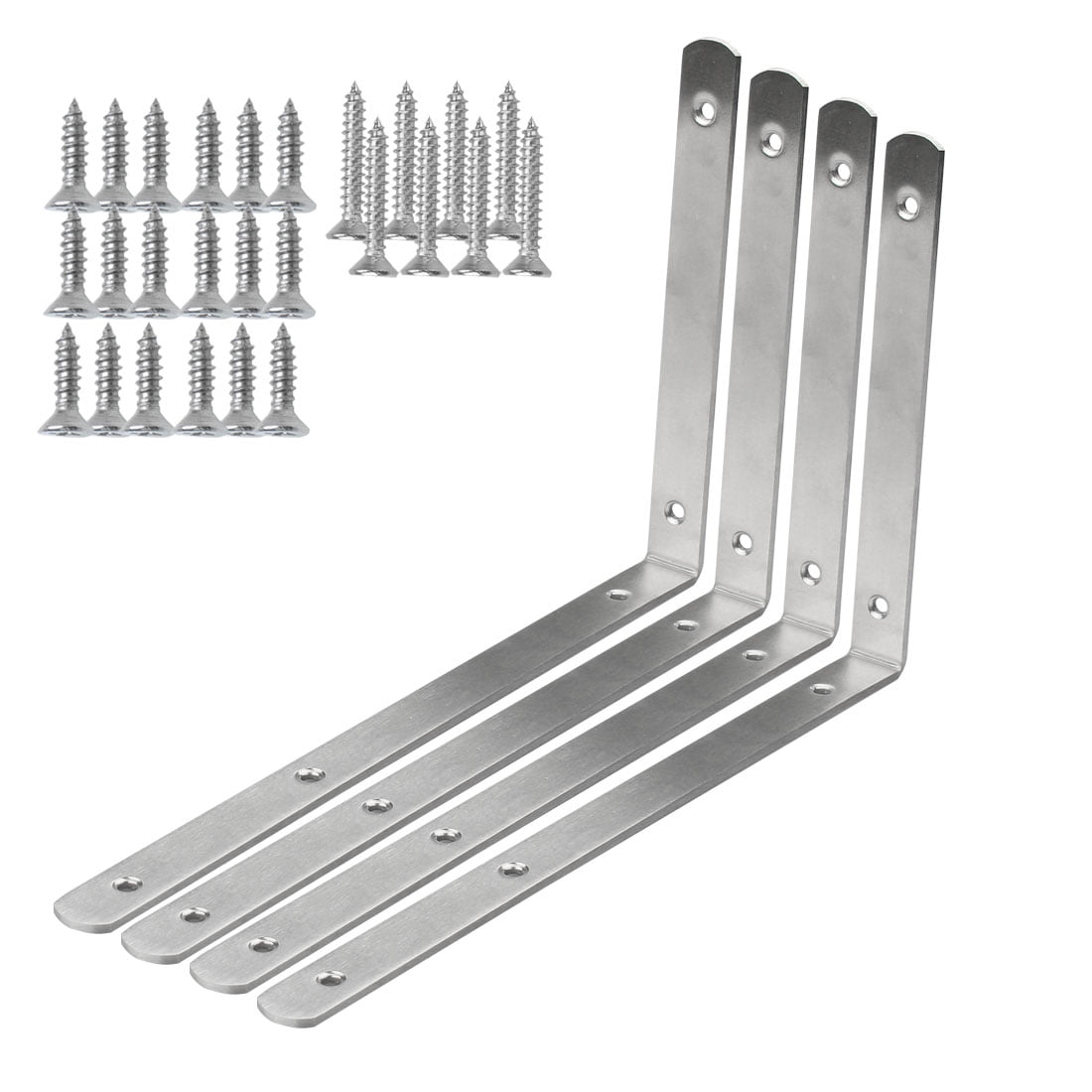 350 x 210mm Angle Bracket Stainless Steel L Shaped Angle Brackets ...