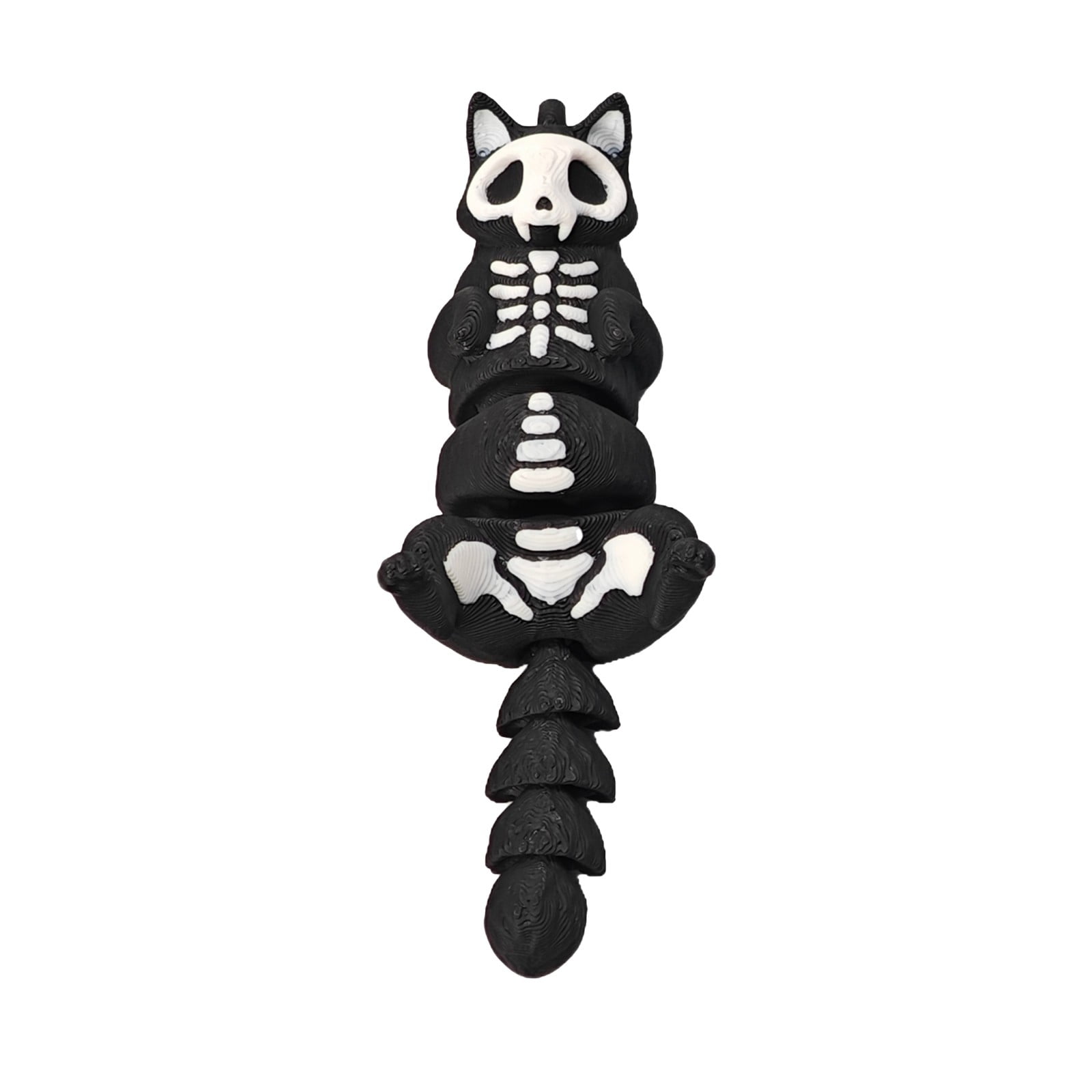 Click here for Sxcggal One 3d Printed Skeleton Cat Keychain Cute... prices