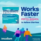 Imodium A-D Diarrhea Relief Caplets, Loperamide Hydrochloride, 24 Count. HSA/FSA Eligible ...