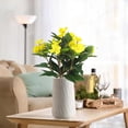 Artificial Flowers 1 Stem Immortal Multi Color Bouquet for Home Living ...