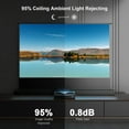 AWOL VISION 120" Motorized Floor Rising Ambient Light Rejecting ...