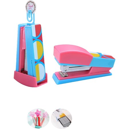 Decompression Tumbler Stapler, Mini Stapler with Decorative Clip, 1000 ...