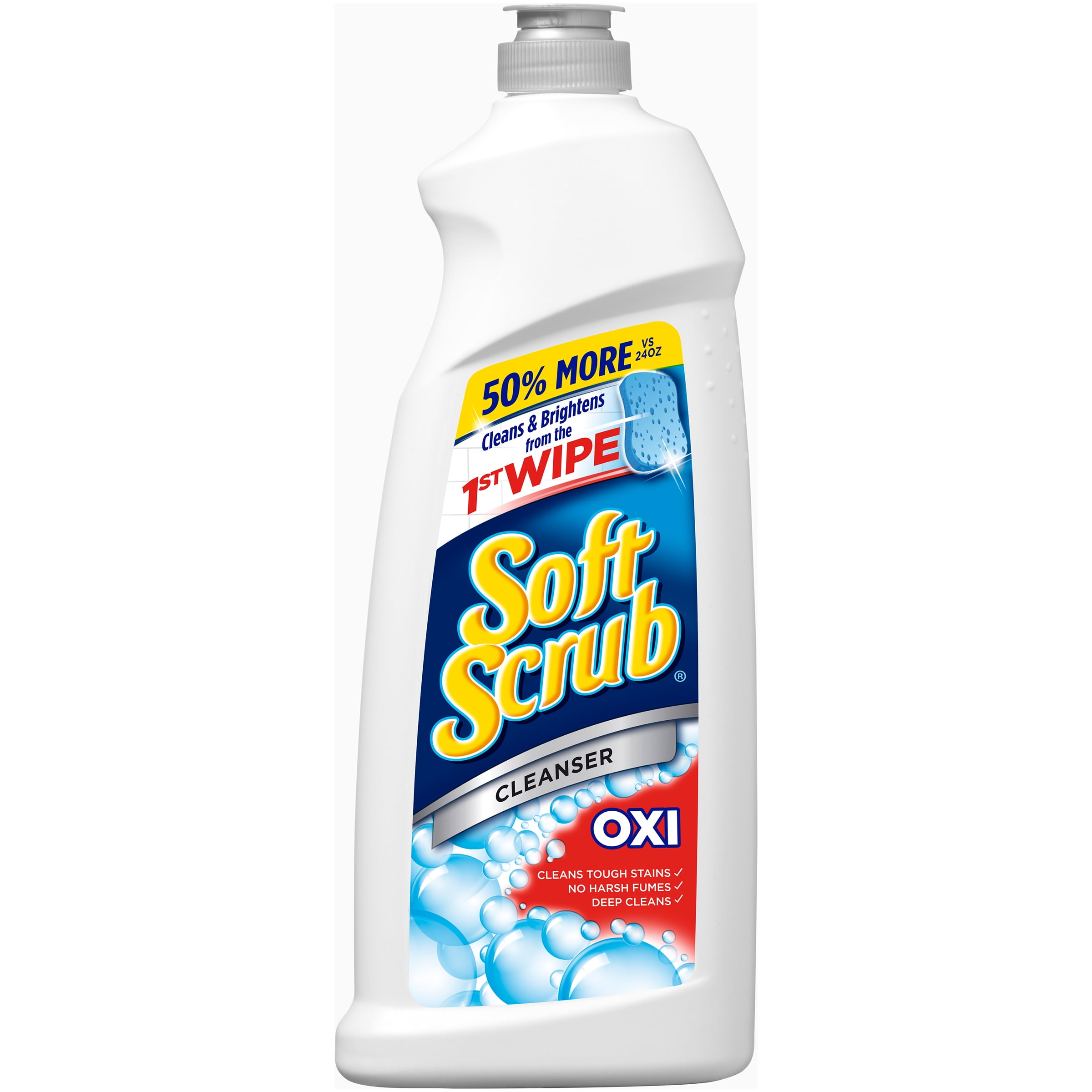 Soft Scrub Multi Purpose Cleanser With Oxi 36 Oz