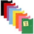Mead Five Star 4 Pocket Solid Paper Folder (Colors May Vary ...