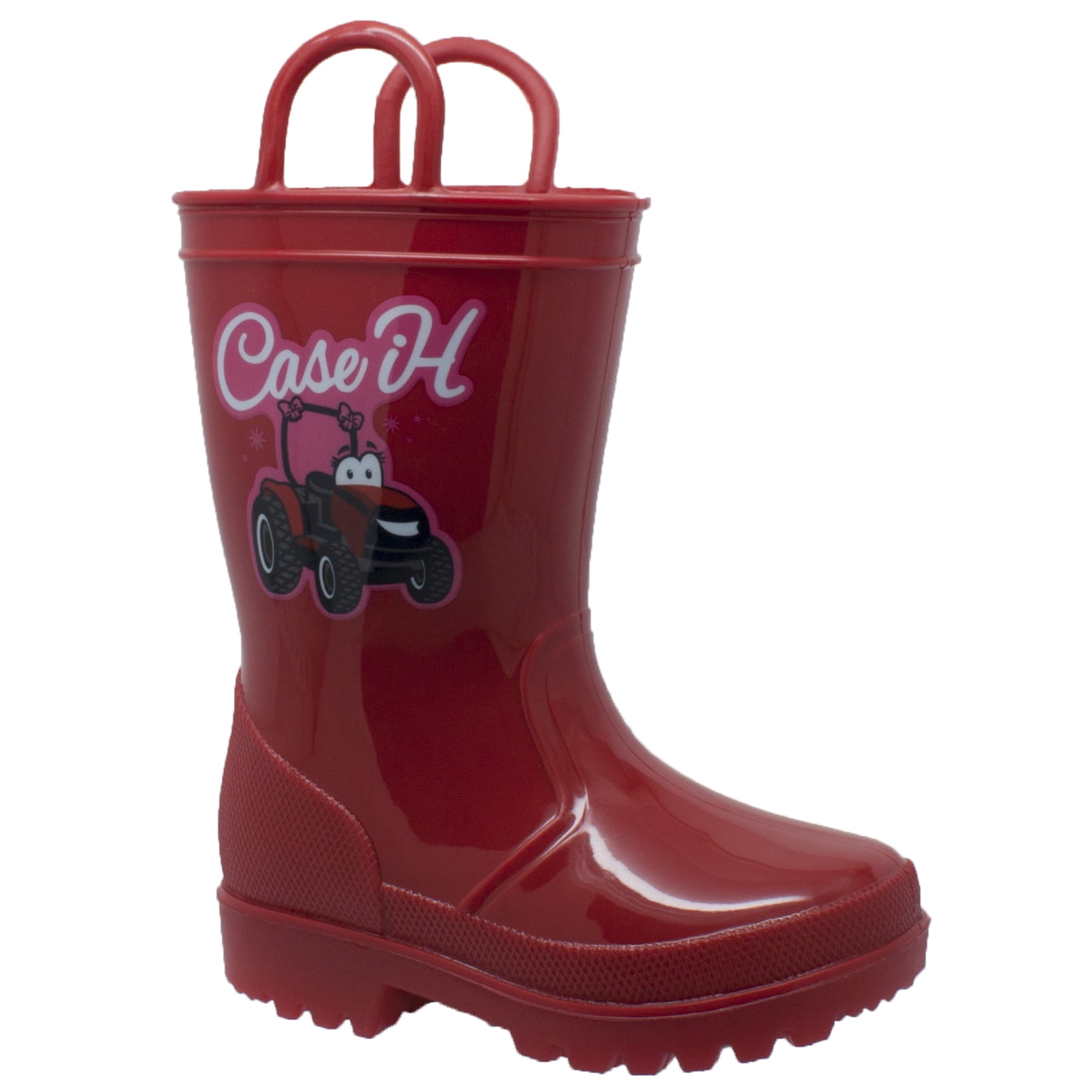 Children's PVC Boot with Light-Up Outsole Red - Walmart.com