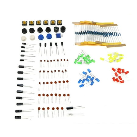 400 Pieces/Kit Breadboard Capacitor Portable Professional Electricity ...