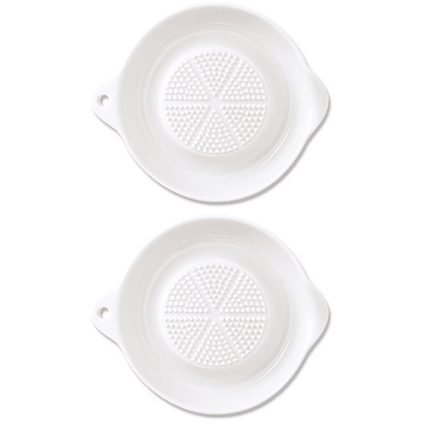 Ceramics Grater Plate for Ginger, Garlic, Onion, Cheese, Lemon ...