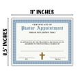 Pastoral Appointment Certificate for Church Pastor Preacher to Frame 6 ...