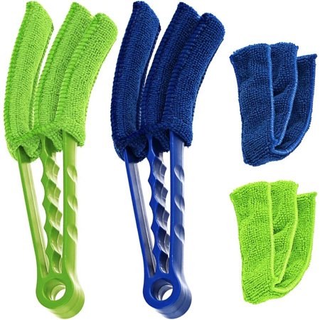 Shutter Cleaning Cloths, 2 Pack Microfiber Window Cleaners Louver Air ...