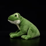 Mini Realistic Frog Stuffed Animal Plushies Lifelike Animal Plush Toys ...
