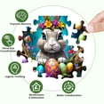 Cevemin Easter Puzzle Cute Rabbit Photo Puzzle - Family Brain Teaser ...