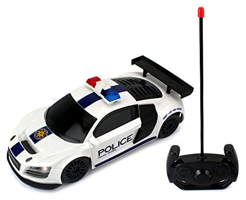 World Peace Police Remote Control RC Sports Car 1:16 Scale Size Ready ...