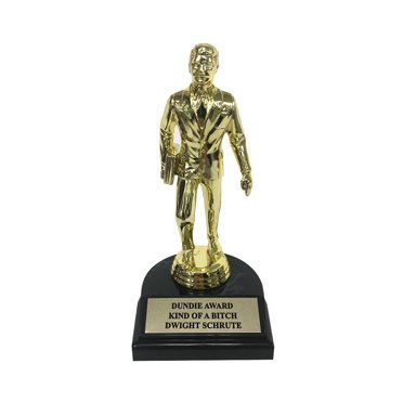 Dundie Award Trophy The Office TV Show Michael Scott Dundee Dunder ...