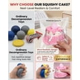 Calming Giant Cake Squishy Tool, Strawberry Cream Cake Squishy Toys ...