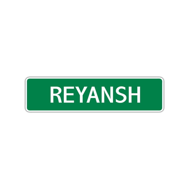 Reyansh Boys Children Name Letter Printed Label Indoor Outdoor Unique ...