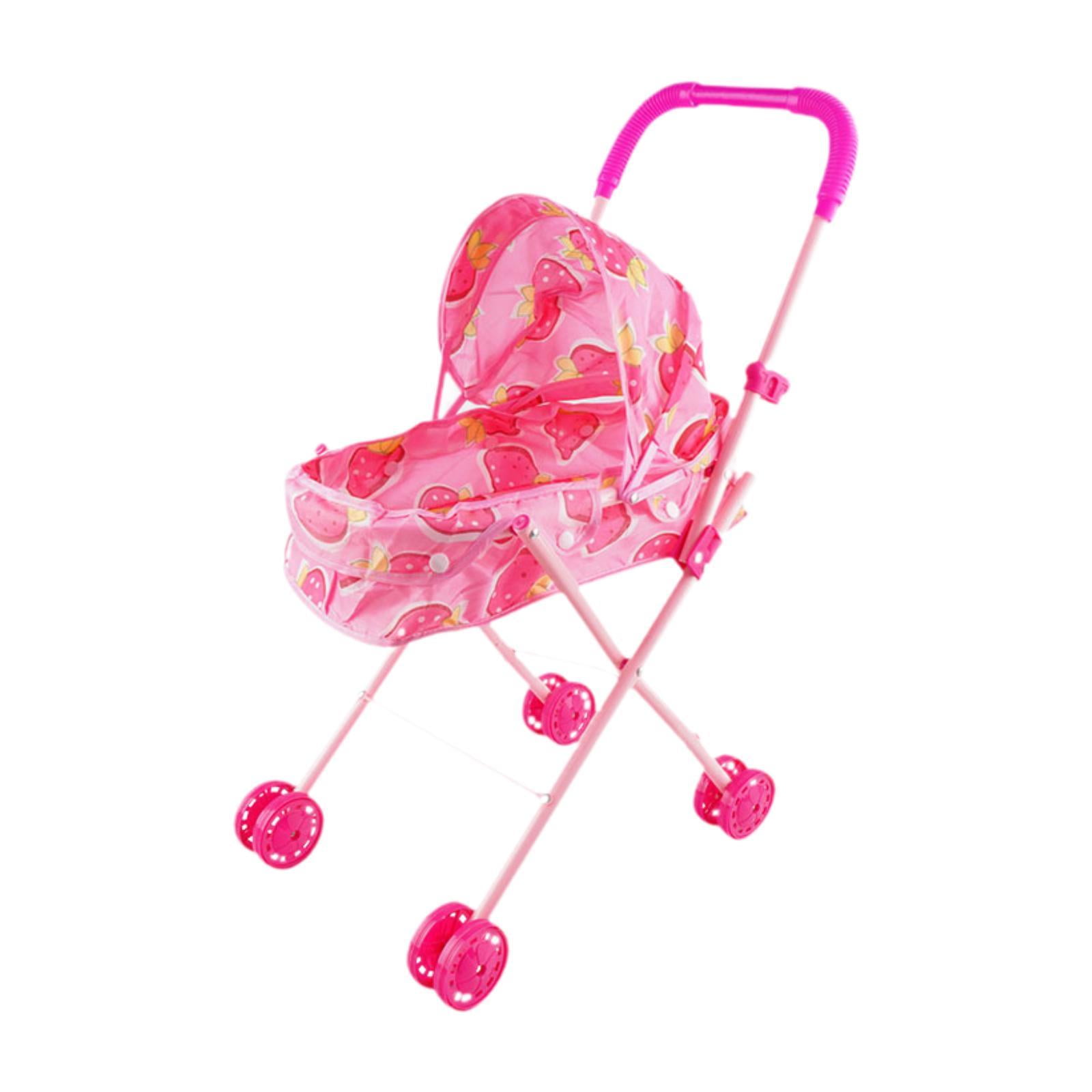 Click here for Bunblic Doll Mini Pram Role Play Game Foldable Lea... prices