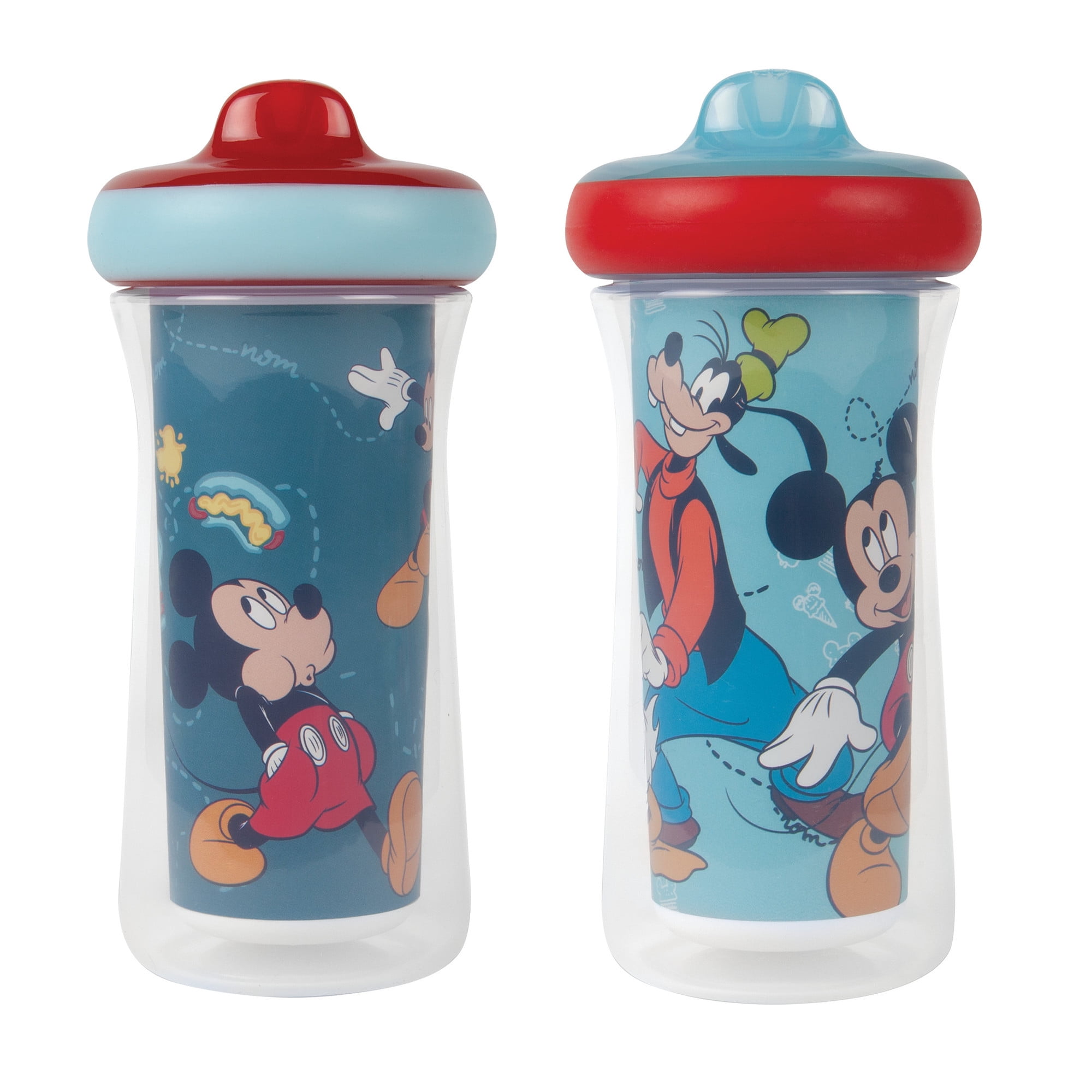 The First Years Disney Mickey Mouse Insulated Sippy Cup, 9 Oz, 2pk ...