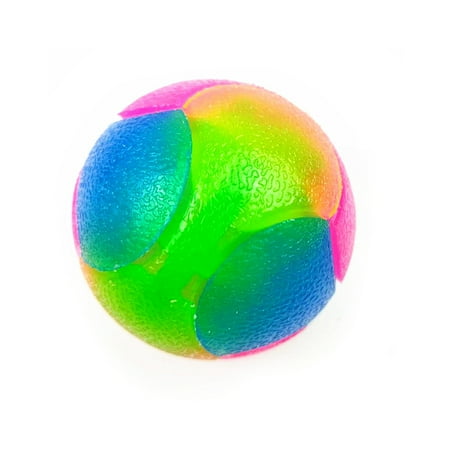 juguse Dog Balls High Elasticity Flexible Toy Bite Resistant Luminous ...