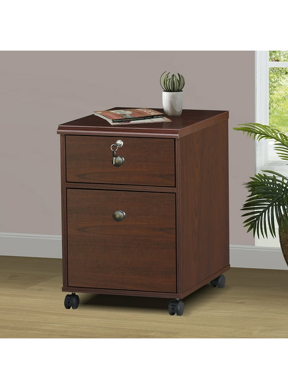 Cherry Wood File Cabinets in Office Furniture - Walmart.com