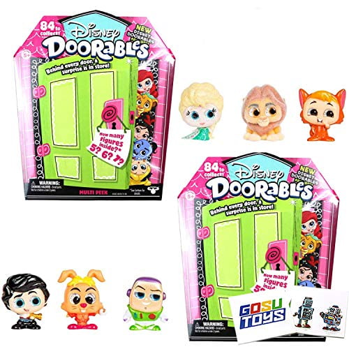 Disney Doorables Season 2 Multi Peek (2 Pack) with 2 GosuToys Stickers ...