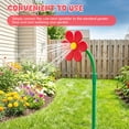 Daisy Outdoor Water Sprinkler US Automatic Rotating Sunflower Shape ...