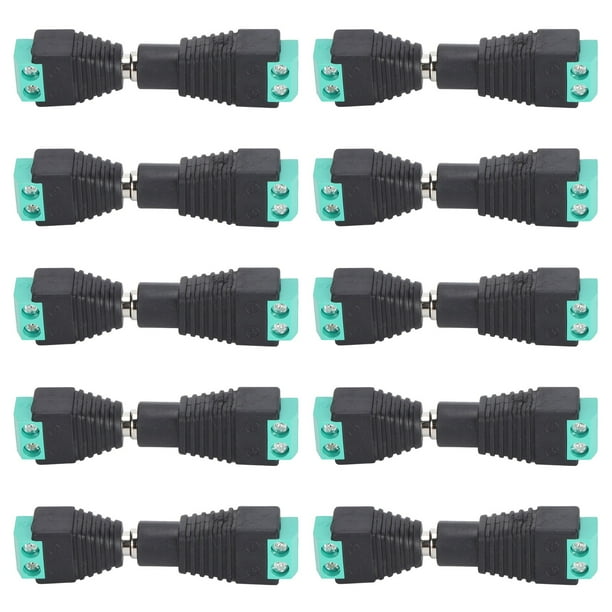 DC Power Connector,DC Male and Female Power Connector DC Power Adapter ...