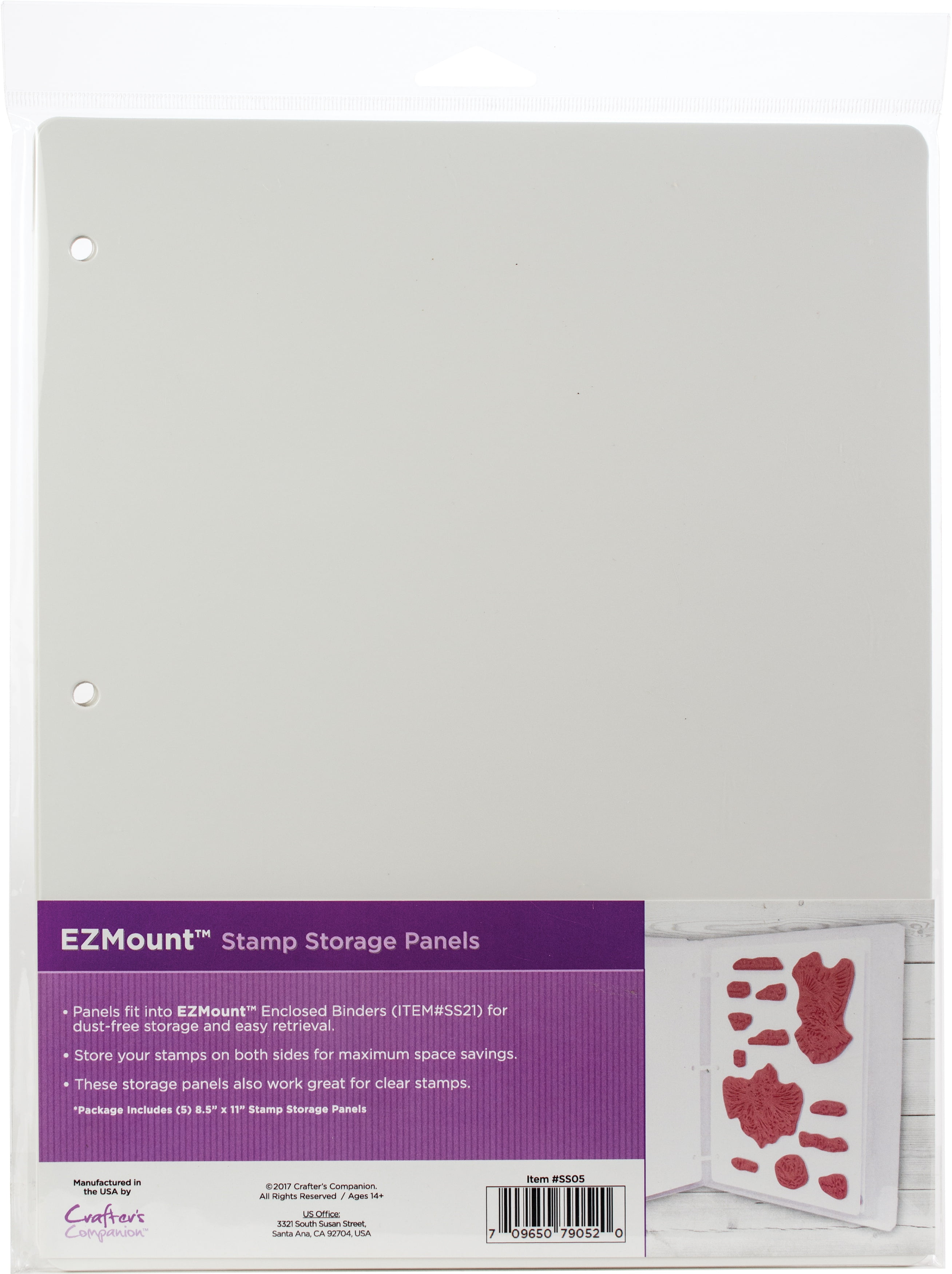 EZ Mount Lightweight Stamp Storage Panels, 5/pkg - Walmart.com