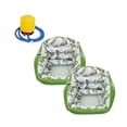 3-in-1 Inflatable Pool Lounge Chair, Portable Water Sofa Float with ...
