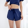 BLCHUNen Running Shorts for Women Drawstring Elastic High Waisted ...