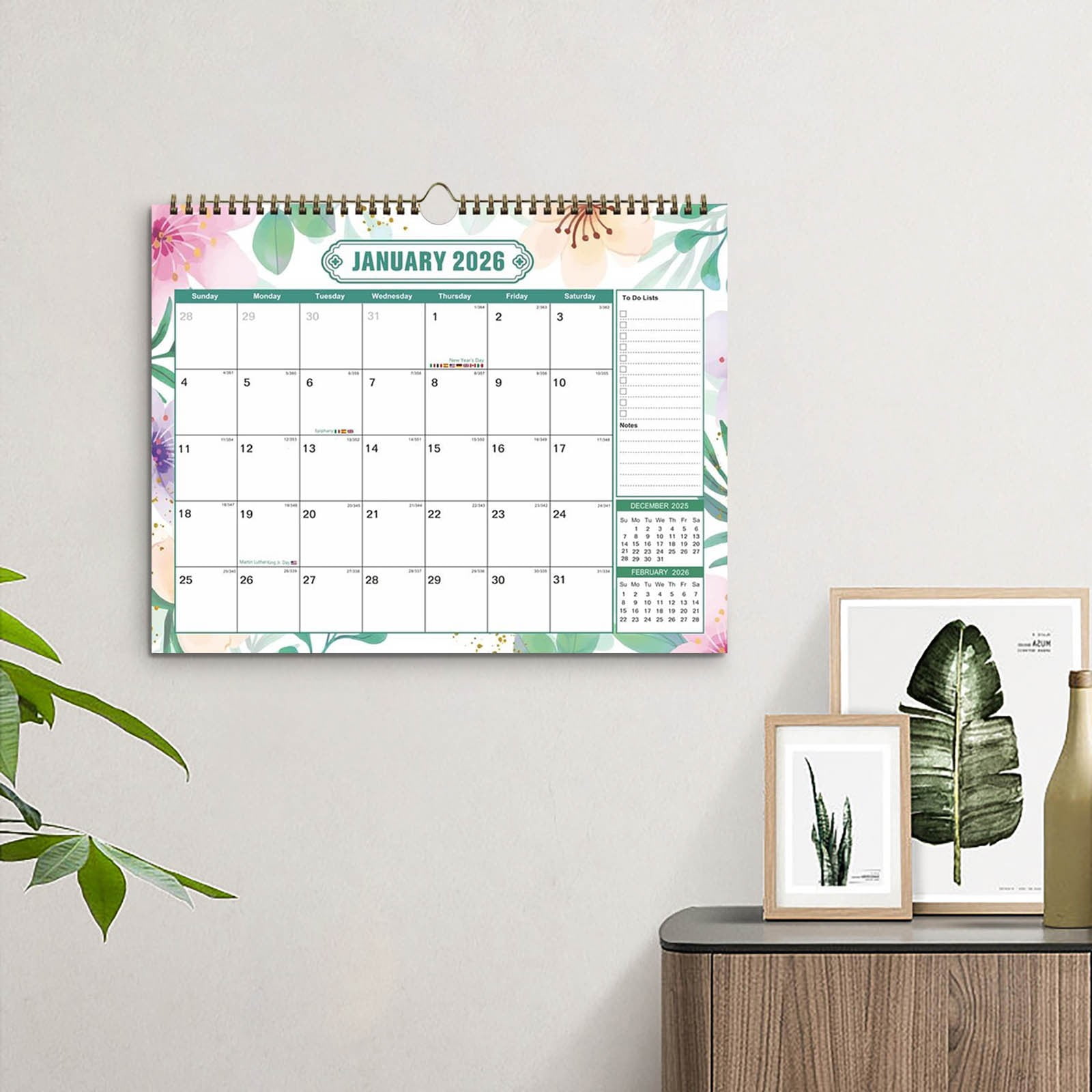 Fwttom 2026 Calendar January 2026 - June 2027 2026 Calendar Planner ...